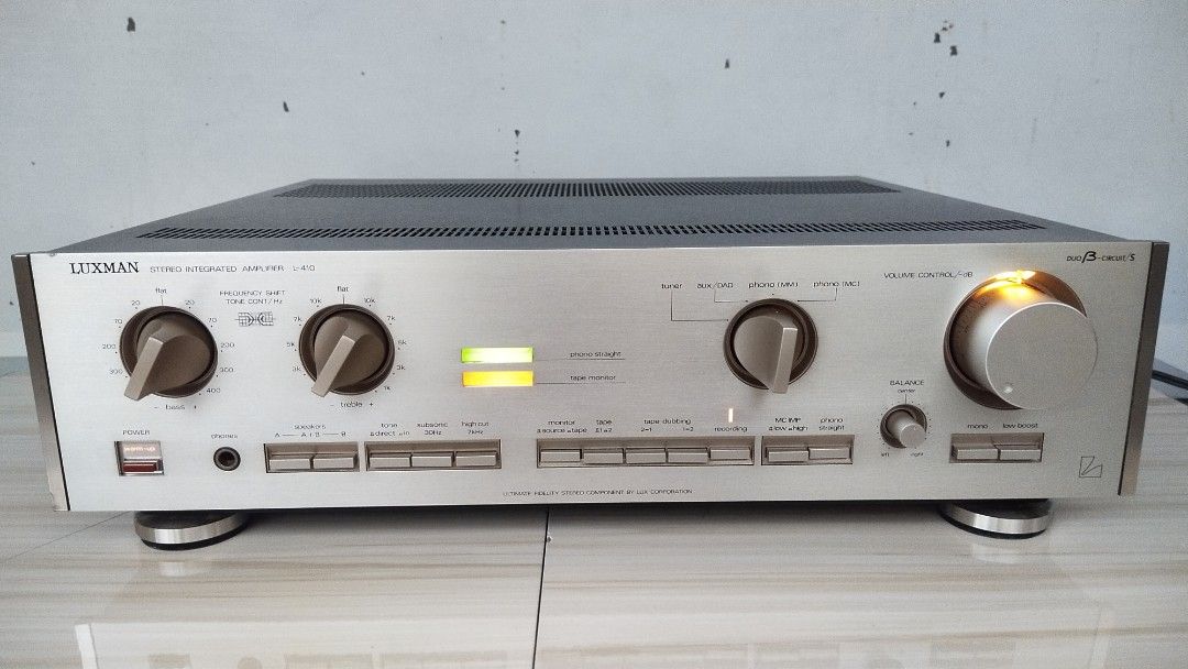 LUXMAN L-410 STEREO INTEGRATED AMPLIFIER, Audio, Soundbars, Speakers ...