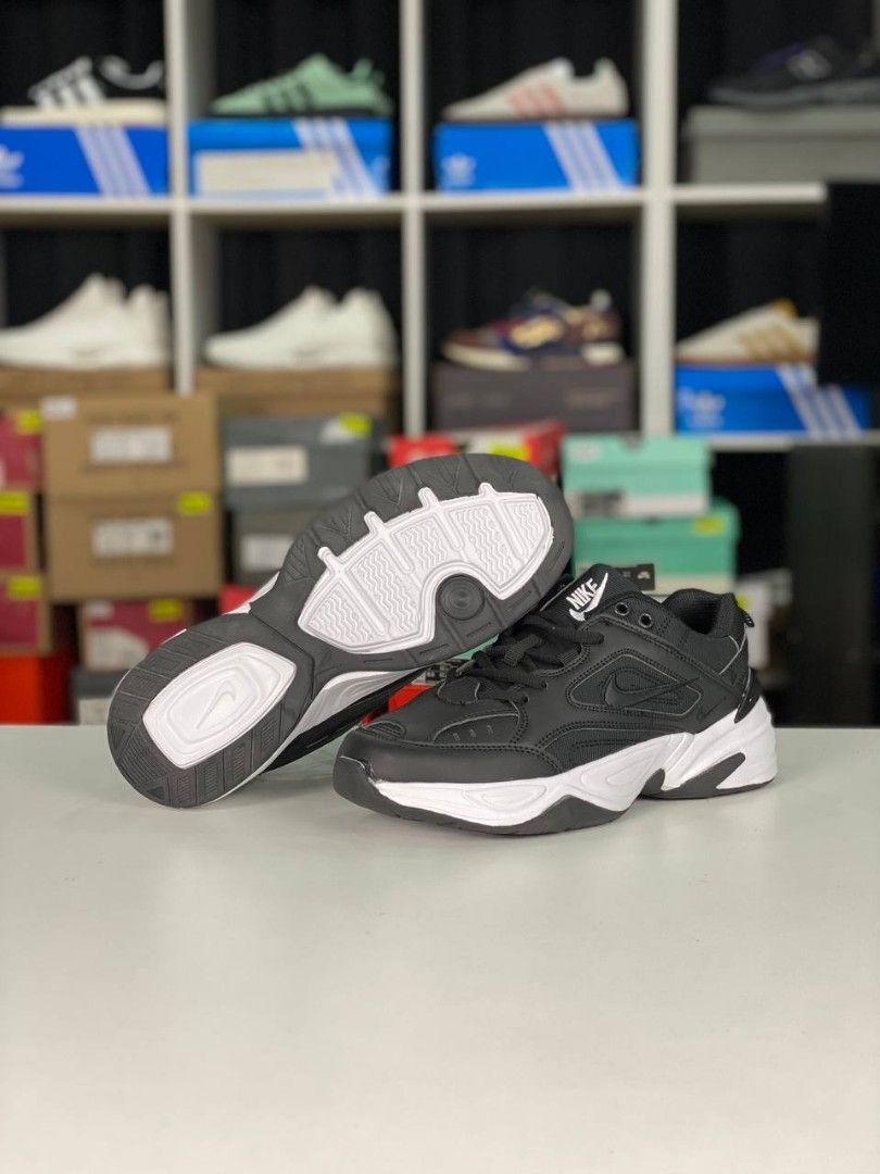 M2K TEKNO ALL BLACK WHITE CK08, Men's Fashion, Footwear, Sneakers on Carousell