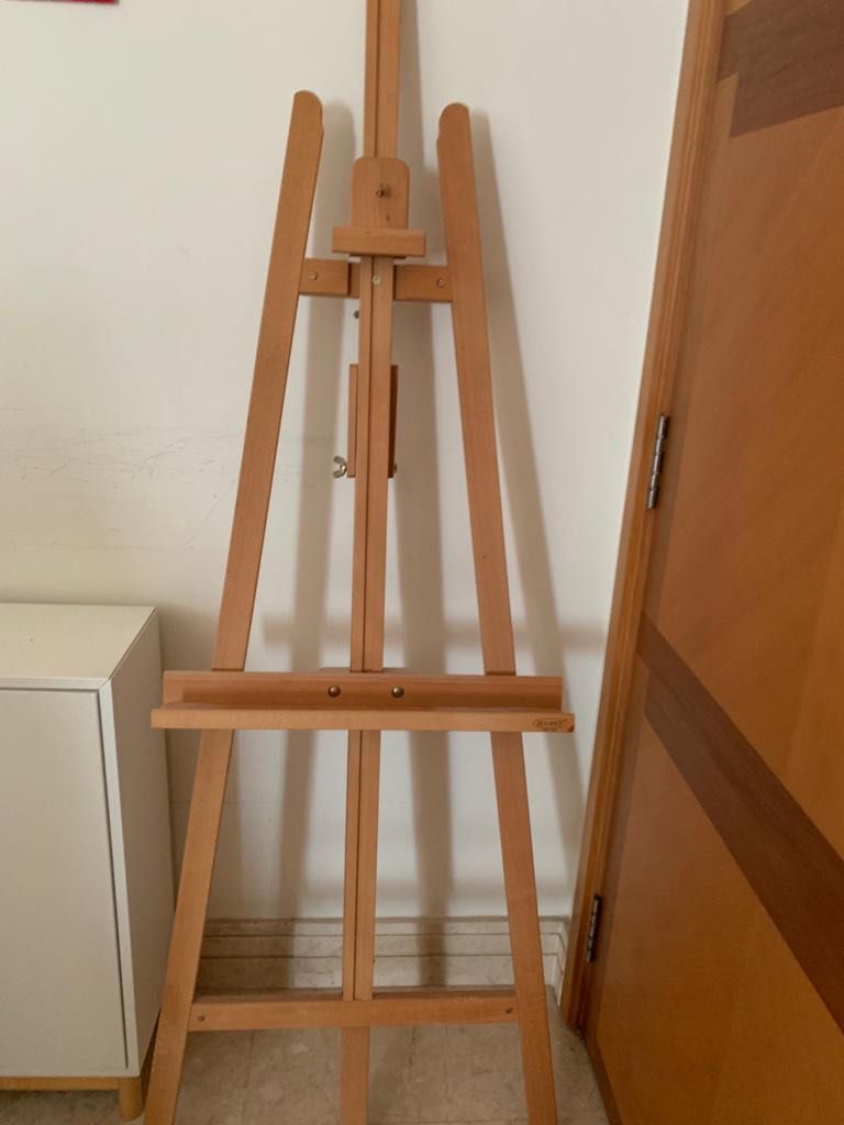 Mabef Wooden Easel, Hobbies & Toys, Stationery & Craft, Craft Supplies ...