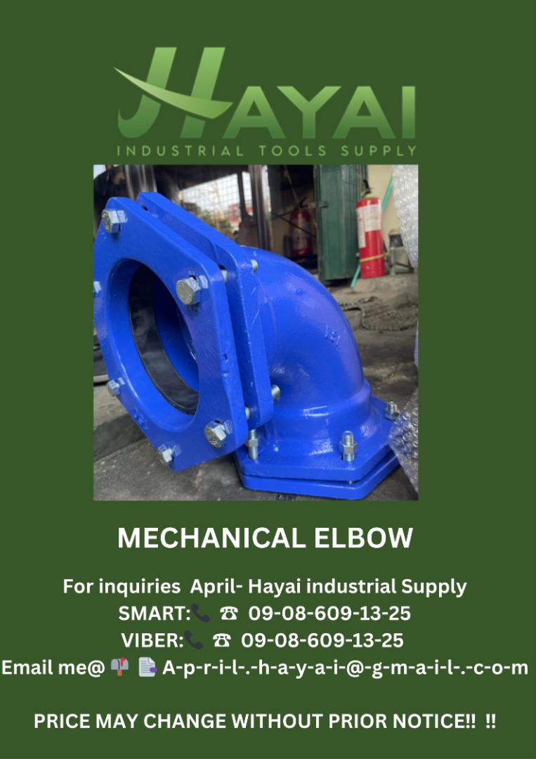 Mechanical elbow, Commercial & Industrial, Construction Tools ...