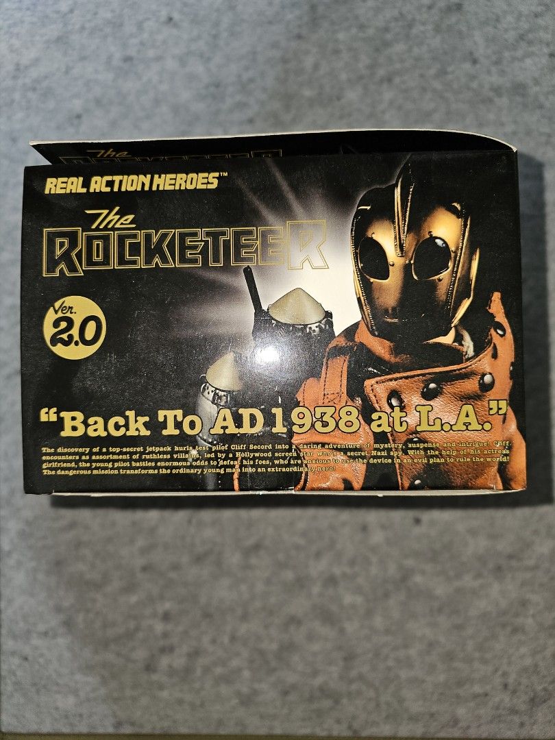 MEDICOM Real Action Hero Rocketeer ver 2.0, Hobbies & Toys, Toys ...