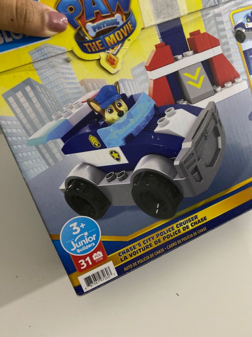Mega bloks paw patrol chase city police cruise, Babies & Kids, Infant ...