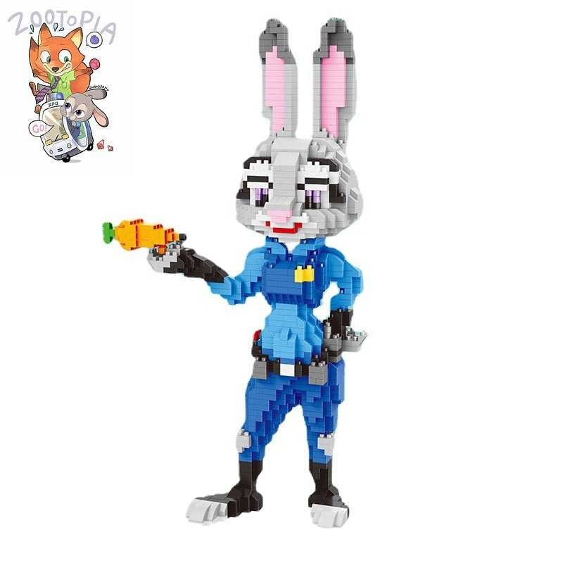 Meng Dong Li Mainan Balok Susun Zootopia Judy LEGO Figure 588 Blocks ... Meng Dong Li Mainan Balok Susun Zootopia Judy LEGO Figure 588 Blocks ...