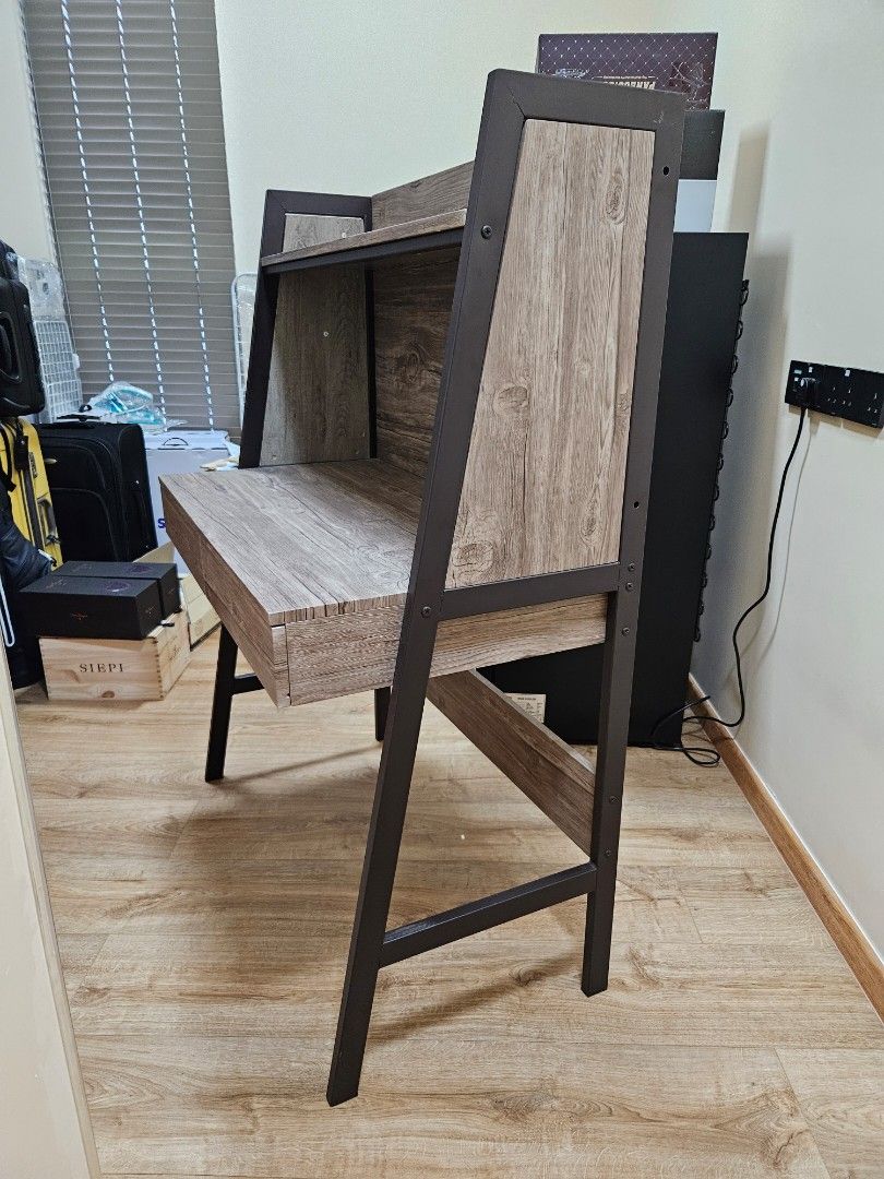 Merkier desk /Study Table / computer desk, Furniture & Home Living ...