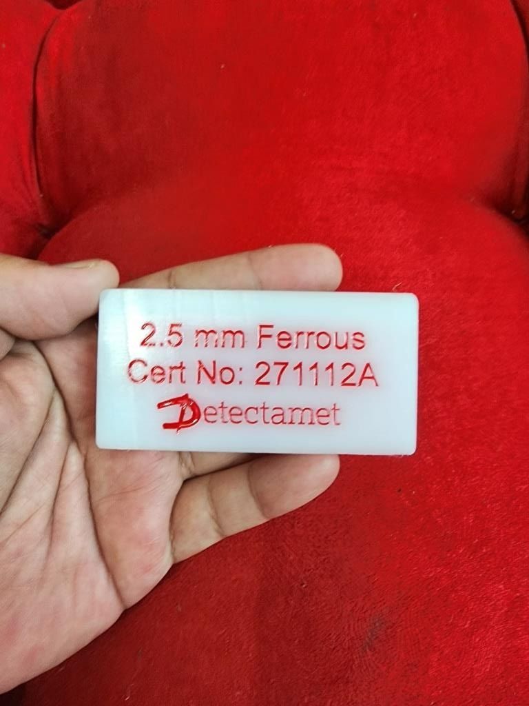 Metal Detector Test Piece, Detectamet, Test Piece Contaminants, HACCP ...