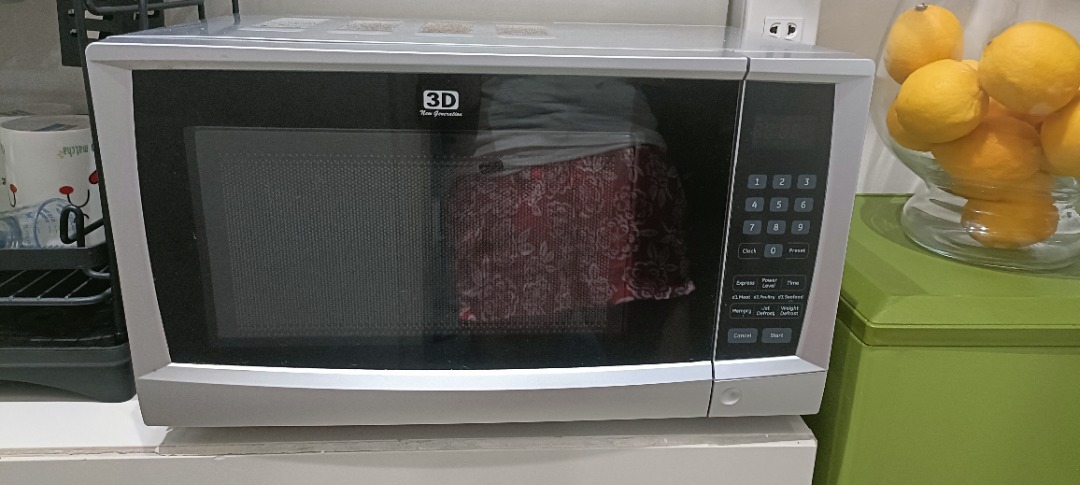 Microwave oven 3D digital (touch screen, TV & Home Appliances, Kitchen ...