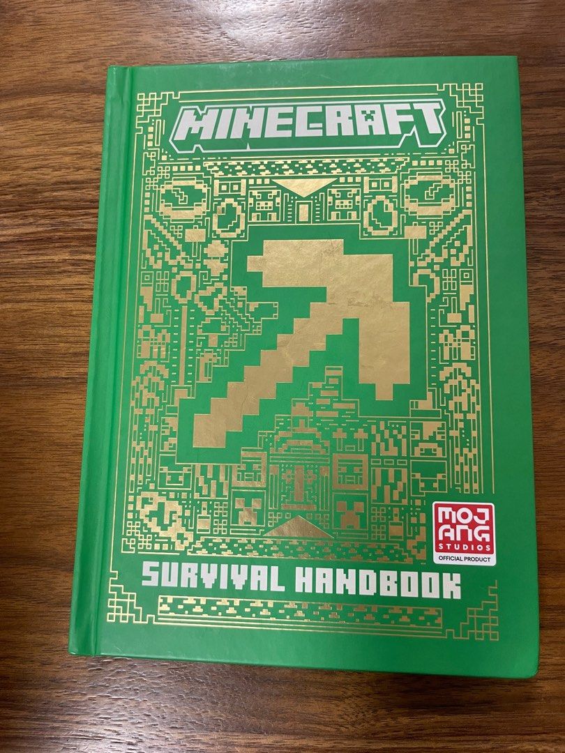 Minecraft survival handbook, 興趣及遊戲, 書本 & 文具, 兒童書籍 - Carousell