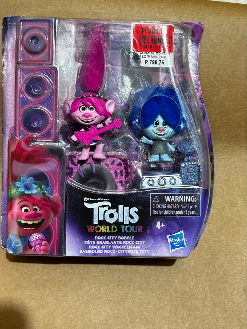 Mini Trolls Rock City Bobble, Hobbies & Toys, Toys & Games on Carousell