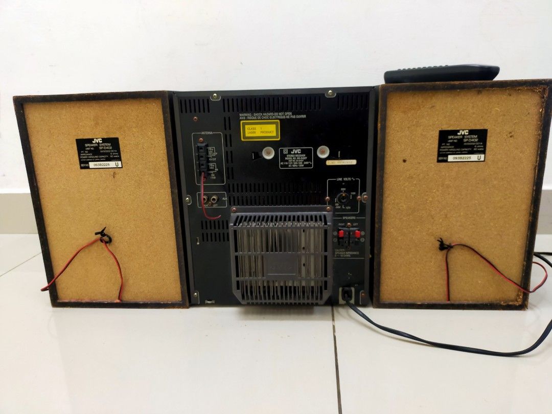 MINIHIFI JVC MX-D402T, Audio, Other Audio Equipment on Carousell