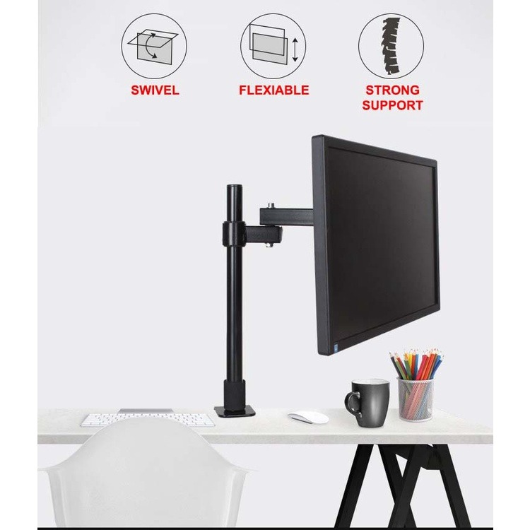 MONITOR STAND VESA MONITOR ARM SUPPORT 14" to 27" Monitor Arms SB0772 ...