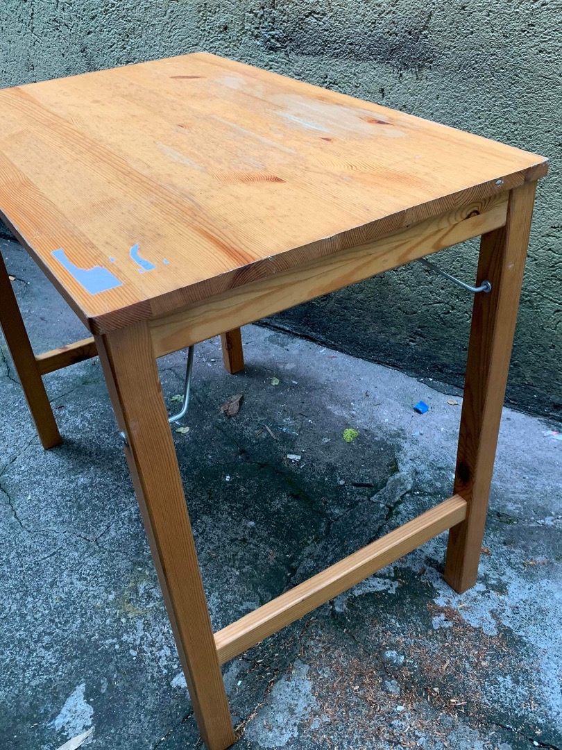 Muji folding table, Furniture & Home Living, Furniture, Tables & Sets ...