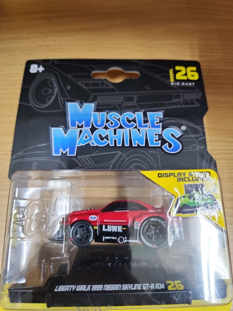 Muscle Machine Nissan Skyline R34 LBWK, Hobbies & Toys, Toys & Games on ...
