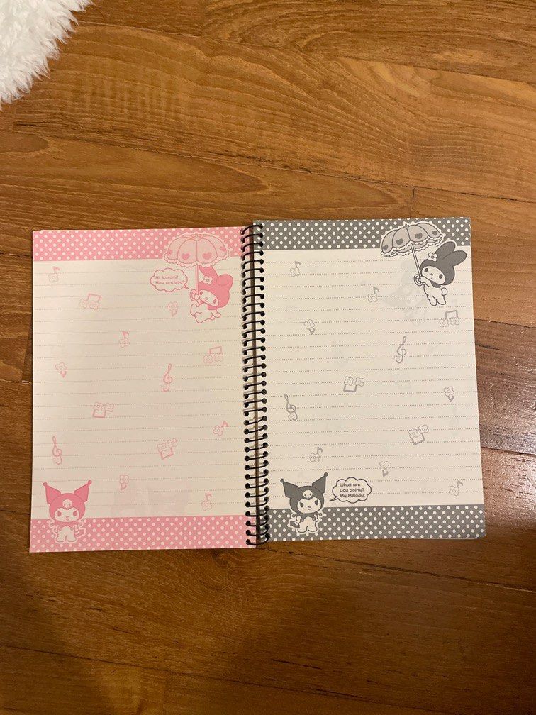 My melody Sanrio notebook, Hobbies & Toys, Stationery & Craft ...
