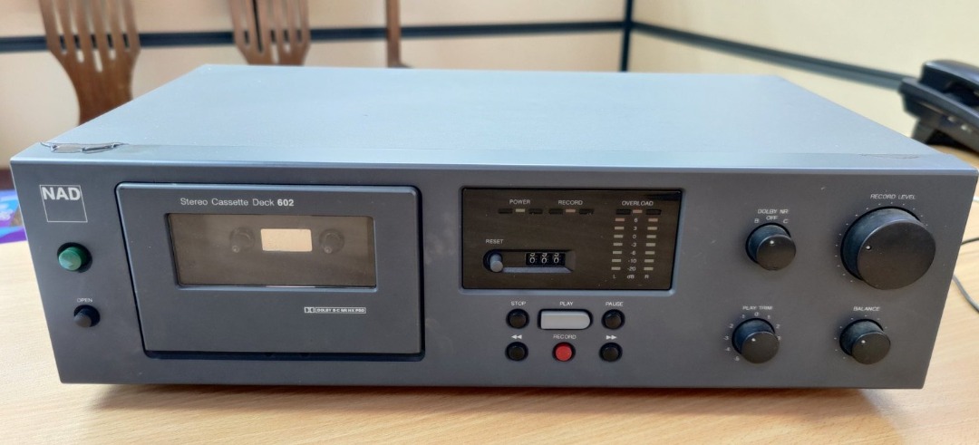 NAD 602 CASSETTE DECK, Audio, Other Audio Equipment on Carousell