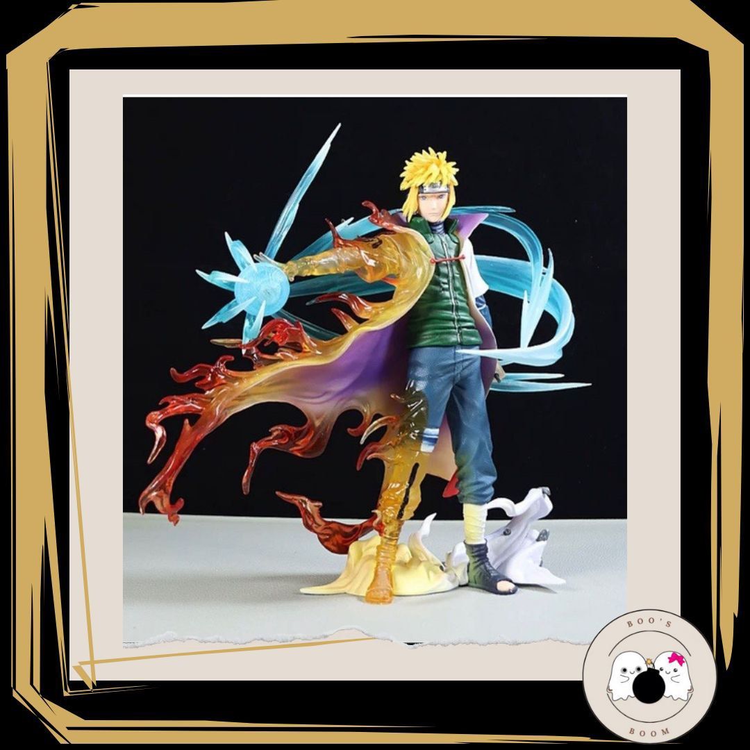 NAMIKAZE MINATO LIGHT UP RASENGAN COPY RESIN GK FIGURE, Hobbies & Toys ...