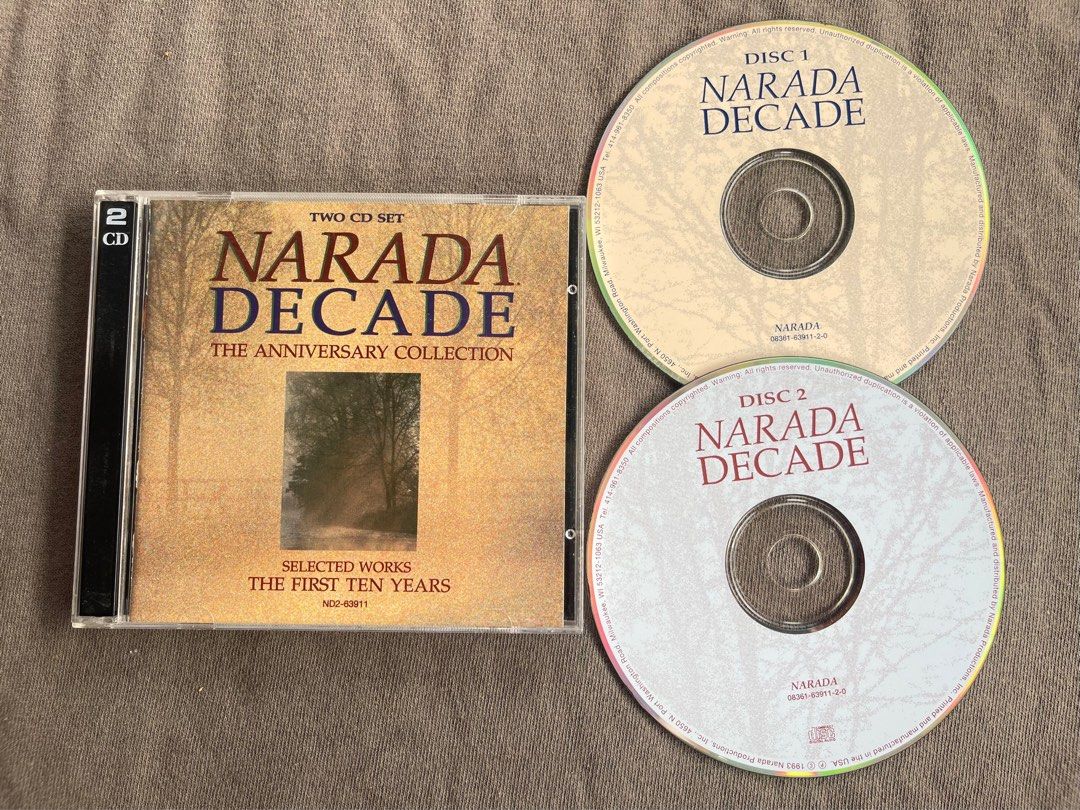 NARADA DECADE - THE ANNIVERSARY COLLECTION ( 2CD ), Hobbies & Toys ...