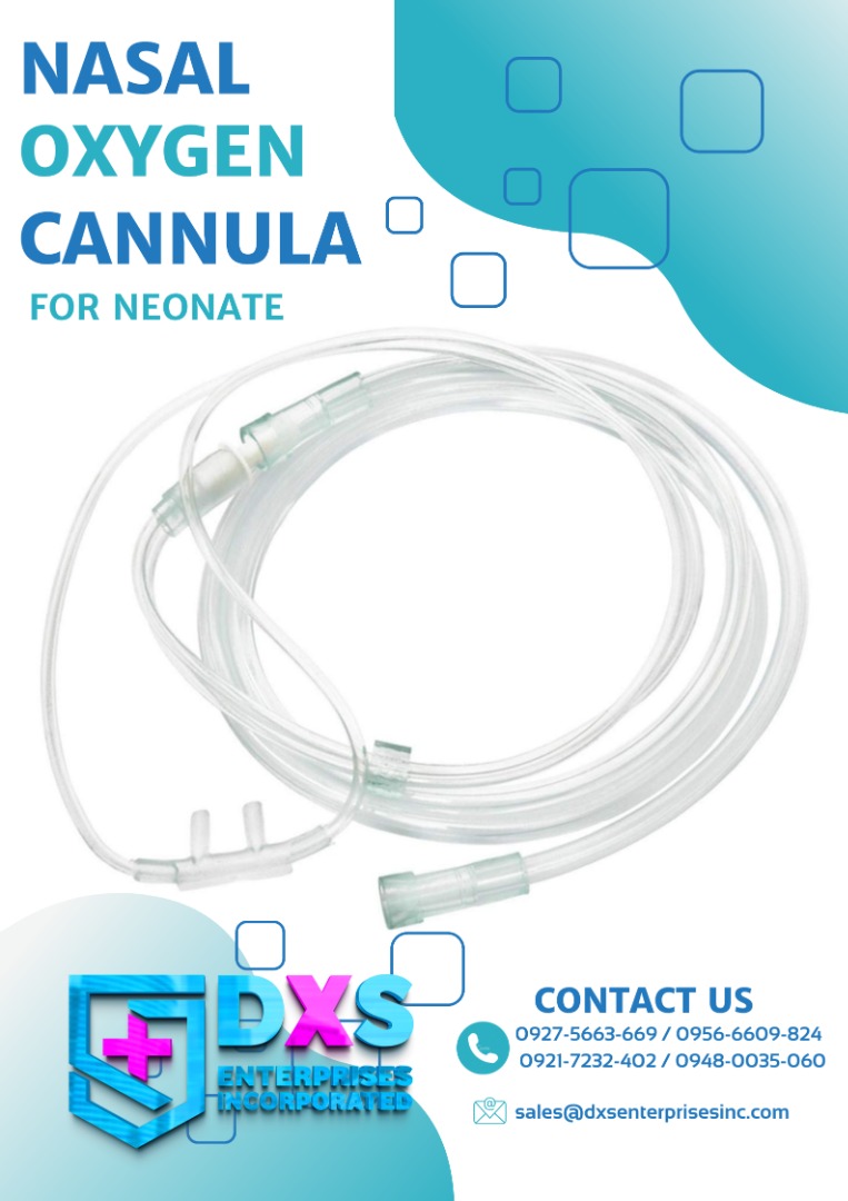 NASAL OXYGEN CANNULA FOR NEONATE, Health & Nutrition, Medical Supplies ...