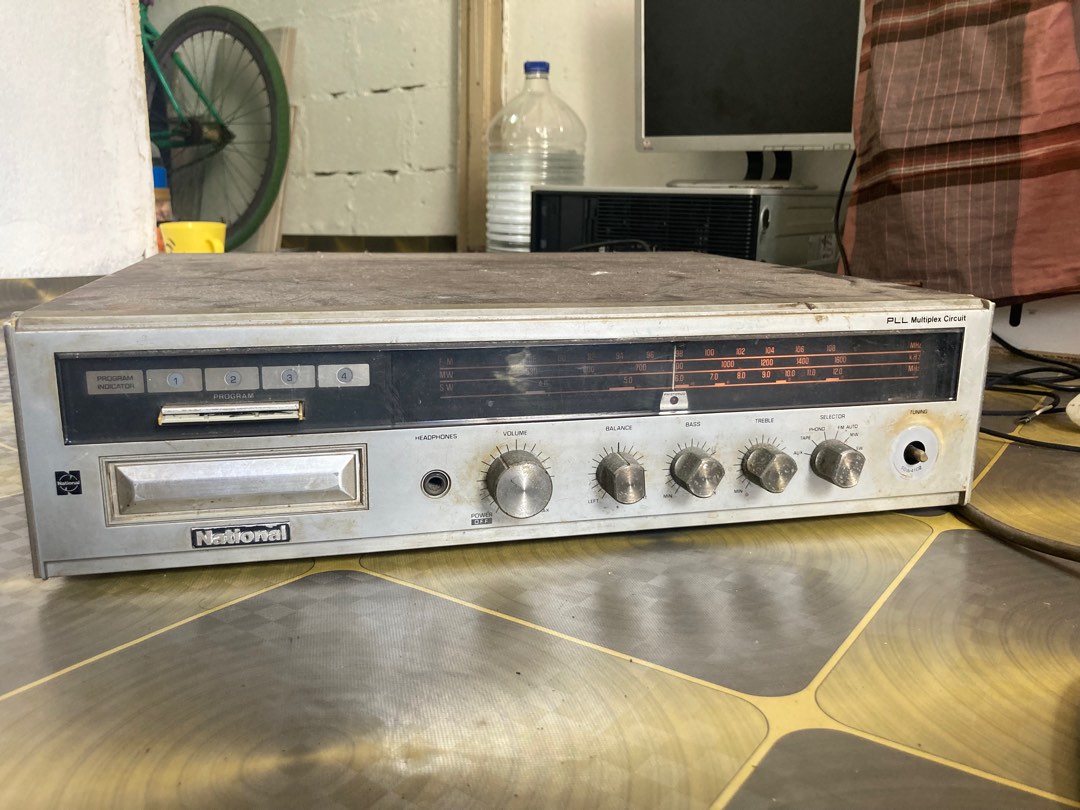 National vintage amplifier tuner, Audio, Soundbars, Speakers ...