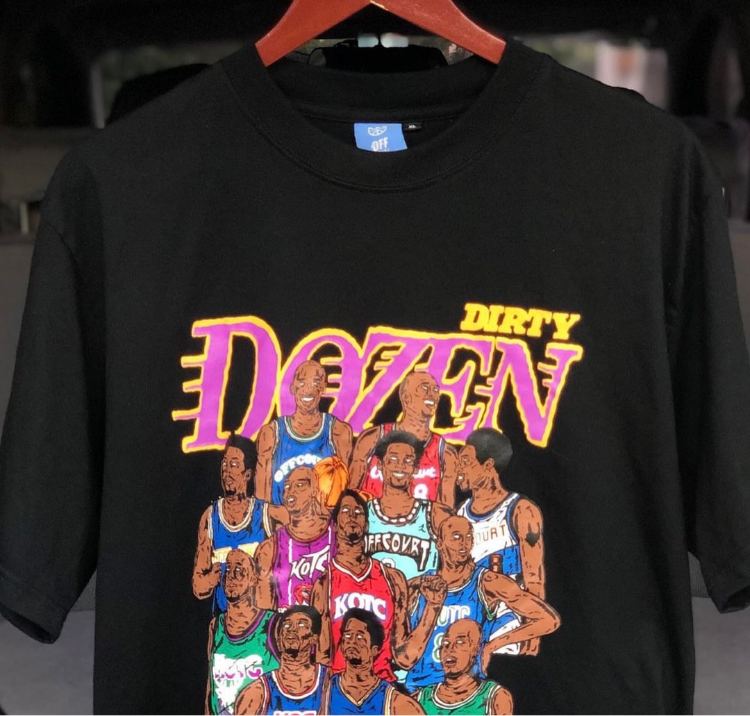 NBA DIRTY DOZEN TEE, Men's Fashion, Tops & Sets, Tshirts & Polo Shirts ...