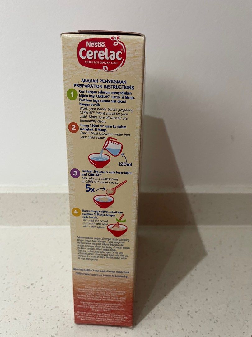 Nestle Cerelec Multigrain, Babies & Kids, Nursing & Feeding, Weaning ...