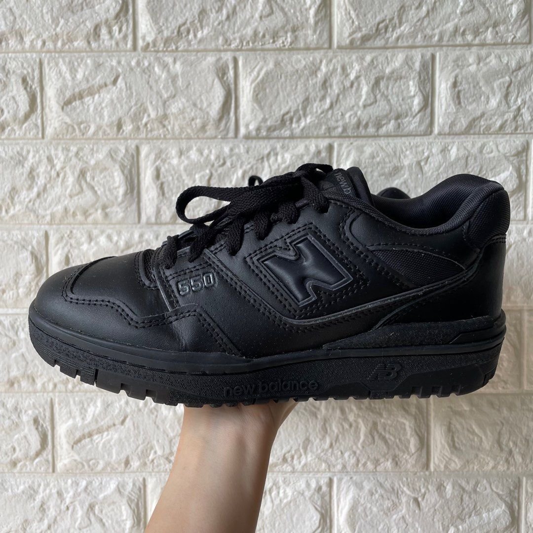 New Balance 550 Black (BB550BBB), Women's Fashion, Footwear, Sneakers on Carousell