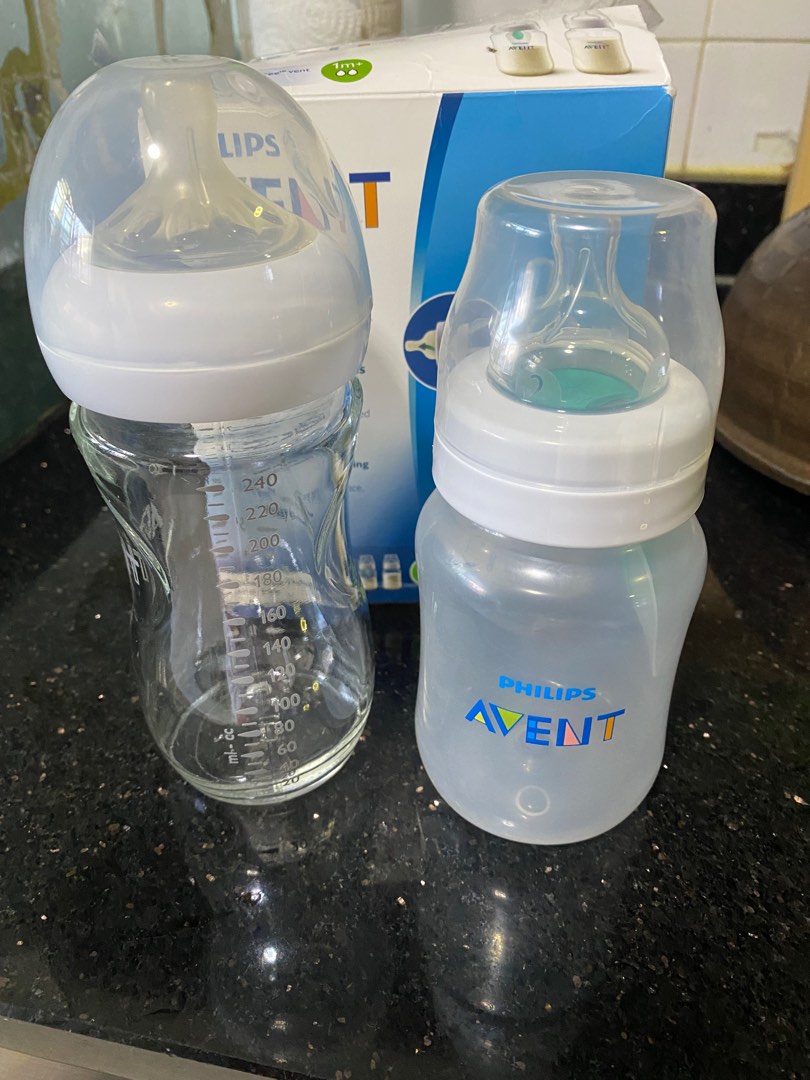new milk bottles, Babies & Kids, Nursing & Feeding, Breastfeeding ...