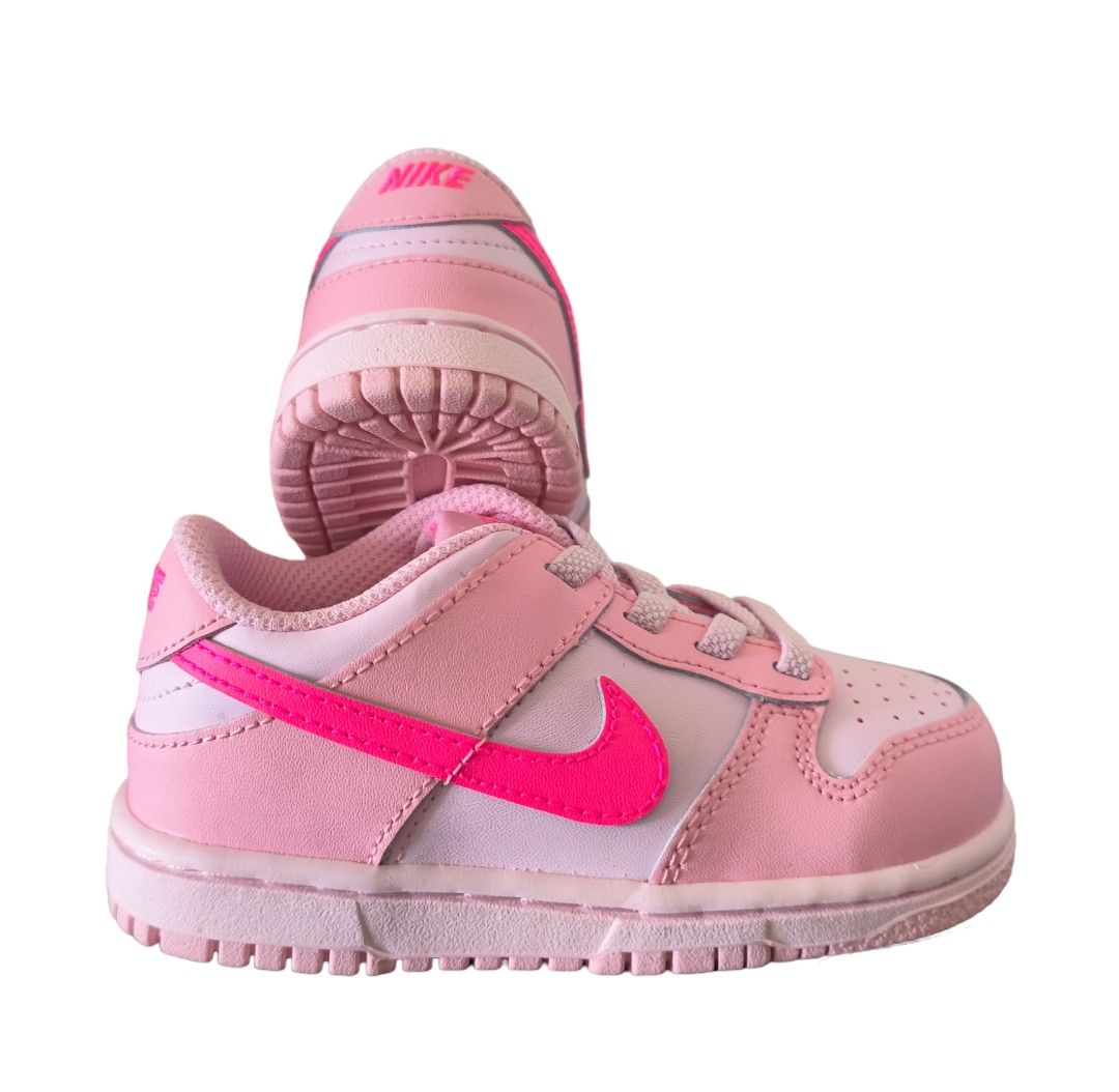 NIKE DUNK "TRIPLE PINK" TODDLER 8C, Babies & Kids, Babies & Kids ...