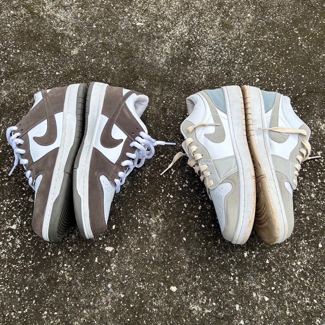 Nike SB Dunks Grayish Brown | Nike Jordan 1 Low Paris, Men's Fashion ...