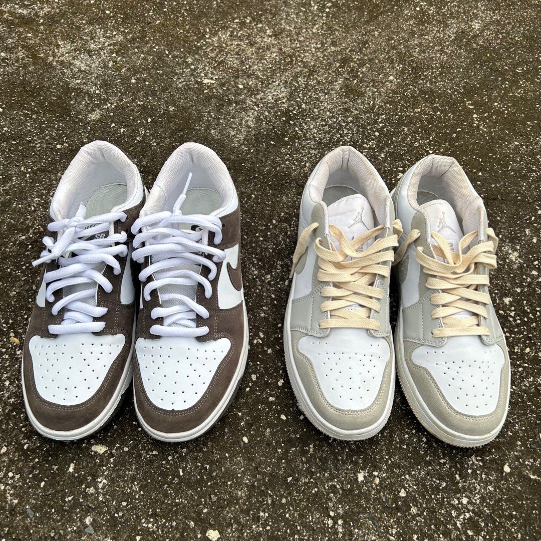 Nike SB Dunks Grayish Brown | Nike Jordan 1 Low Paris, Men's Fashion ...