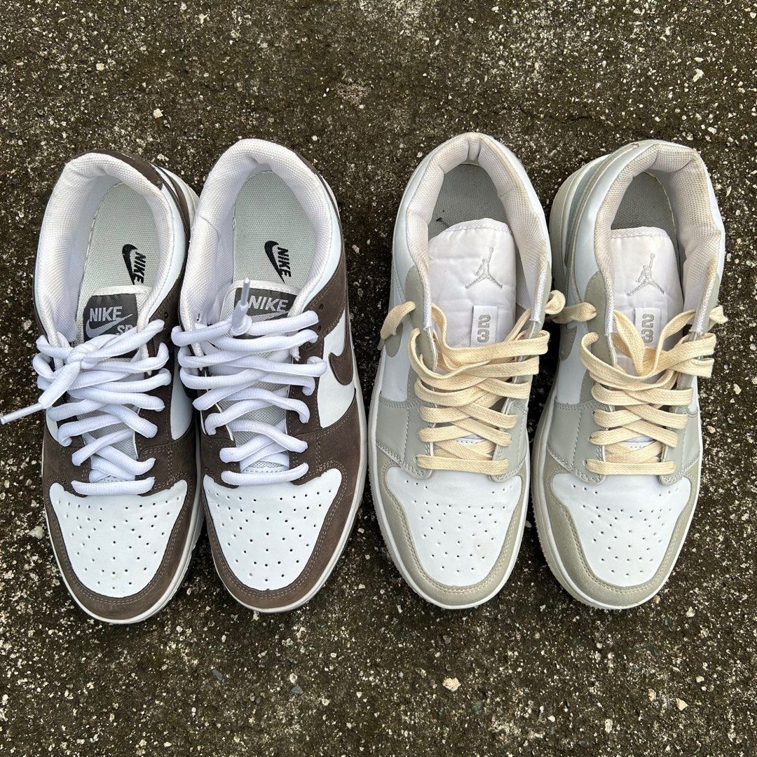 Nike SB Dunks Grayish Brown | Nike Jordan 1 Low Paris, Men's Fashion ...