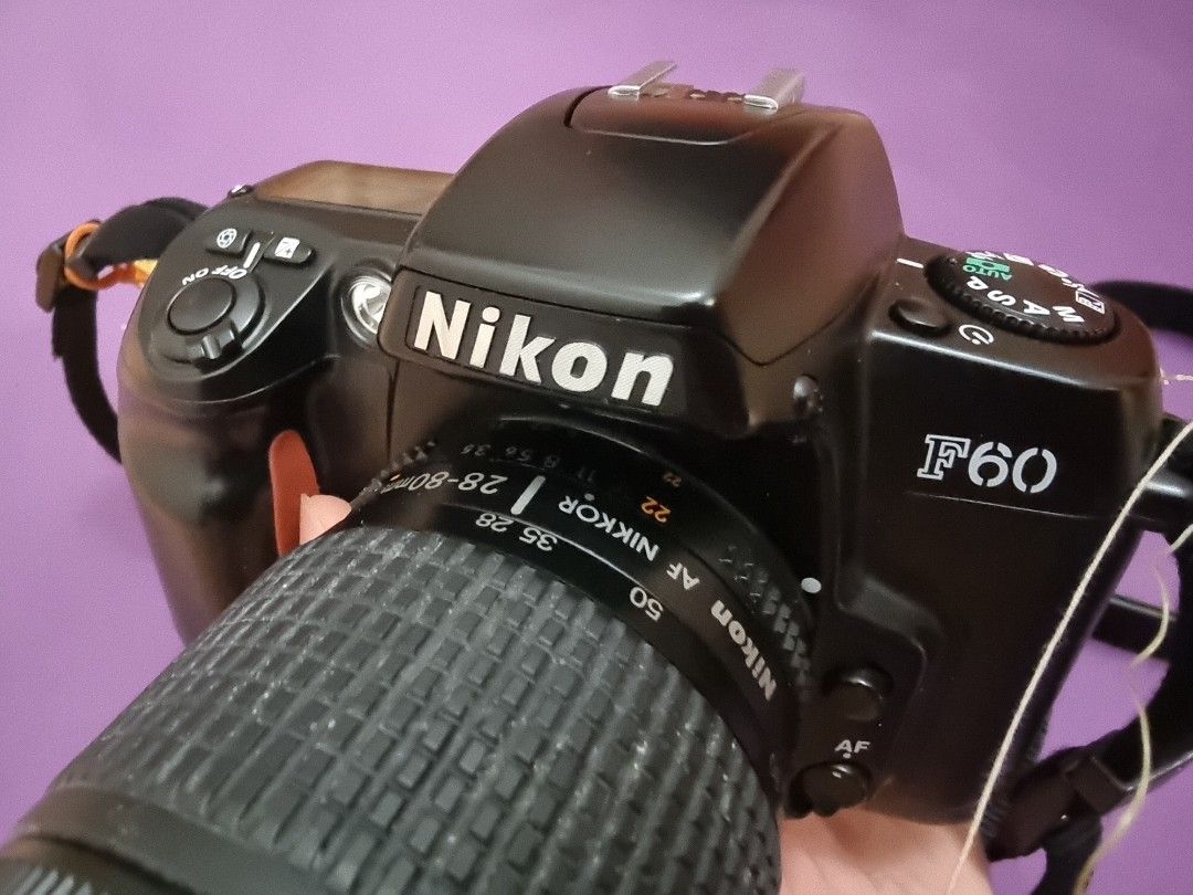 Nikon F60 Camera, Photography, Cameras on Carousell