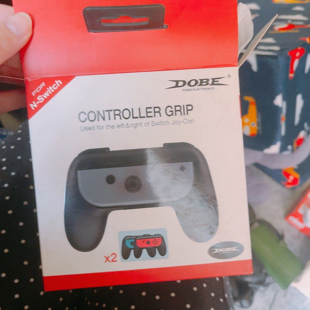 Nintendo Switch Dobe joycon controller grip, Video Gaming, Gaming Accessories, Controllers on ...