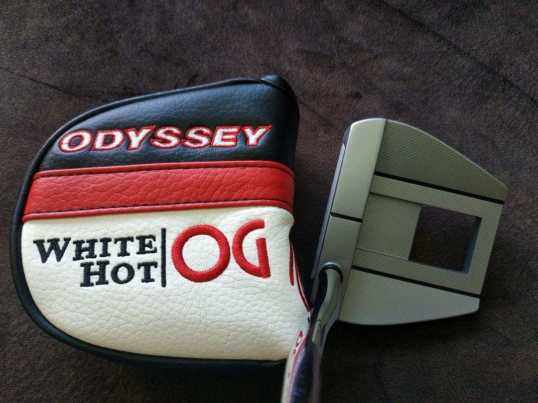 Odyssey White Hot OG #7 Bird Putter.... 34".... with latest Red Stroke ...