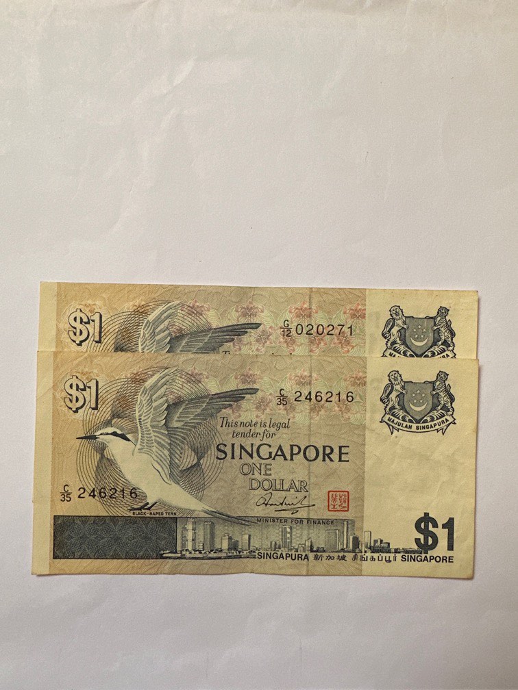 Old Singapore Notes, Hobbies & Toys, Memorabilia & Collectibles ...