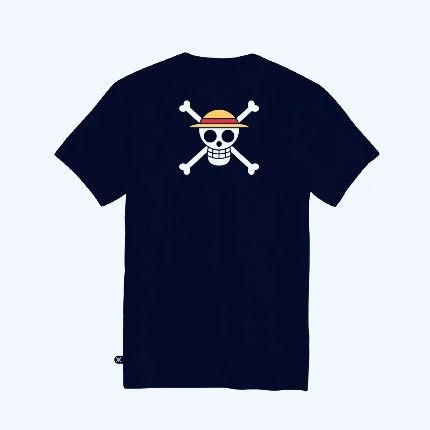 One Piece Common Sense Official Toei T shirt Dark Navy Monkey D. Luffy ...