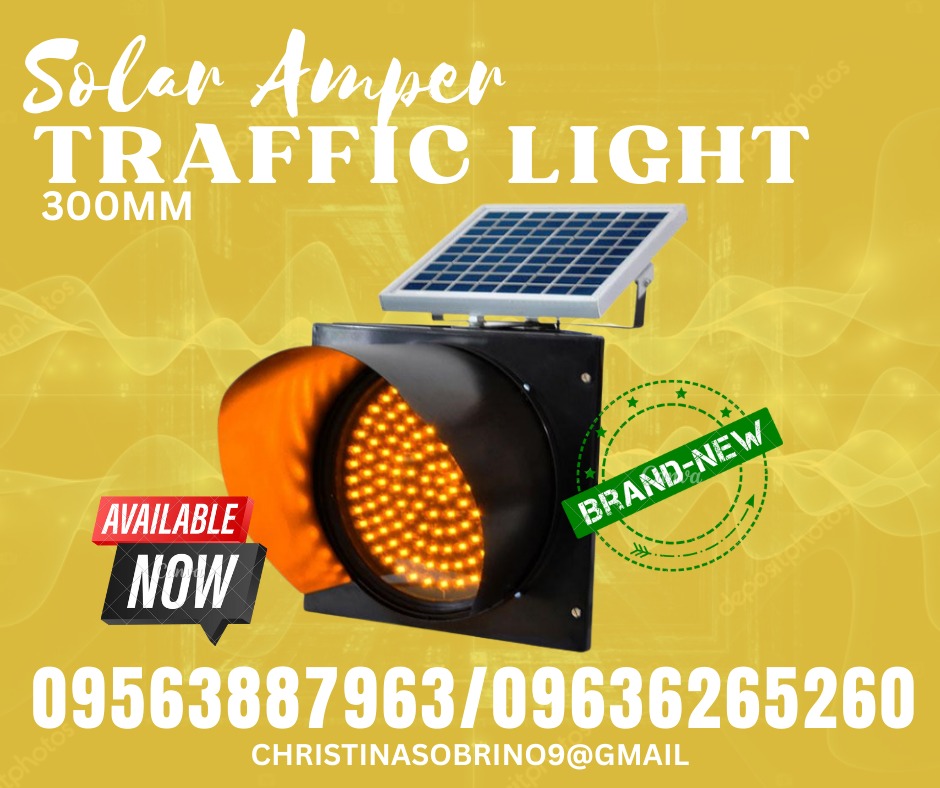ONHAND 300mm Amber Solar traffic Light, Everything Else, Others on ...