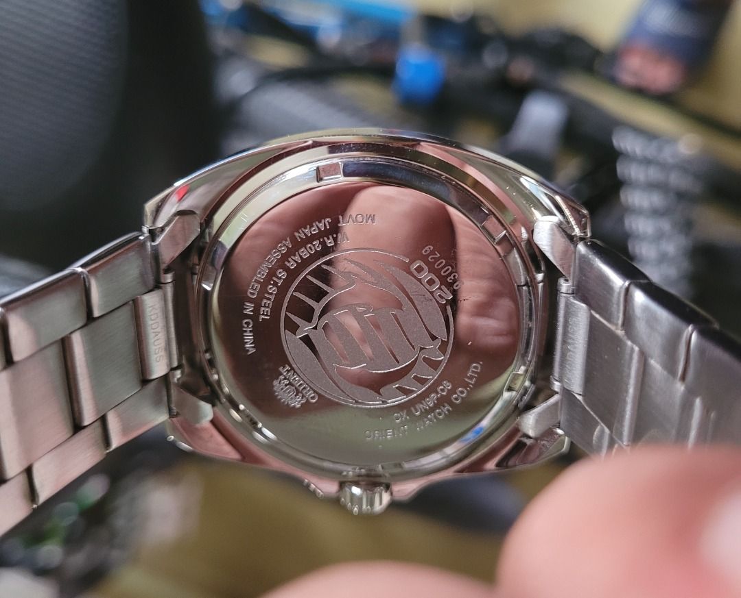 Orient Sub WV0281UN Royal Navy Dial 200m Diver, Men's Fashion, Watches ...