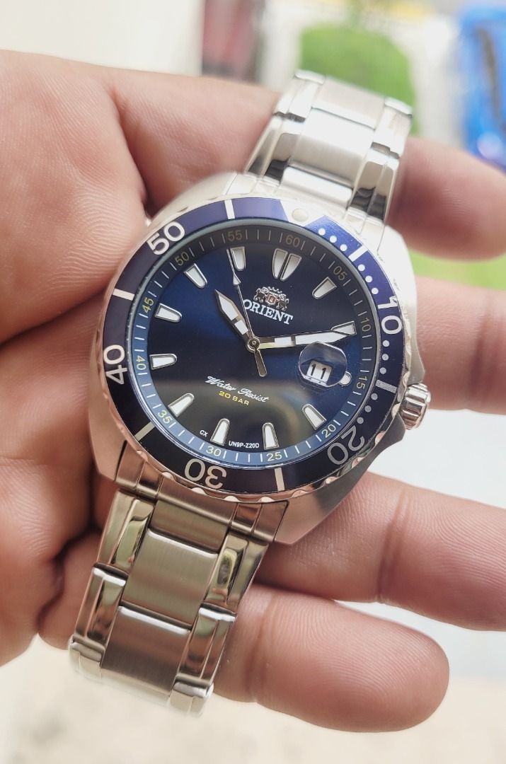 Orient Sub JDM WV0281UN Royal Navy Dial 200m Diver, Men's Fashion ...