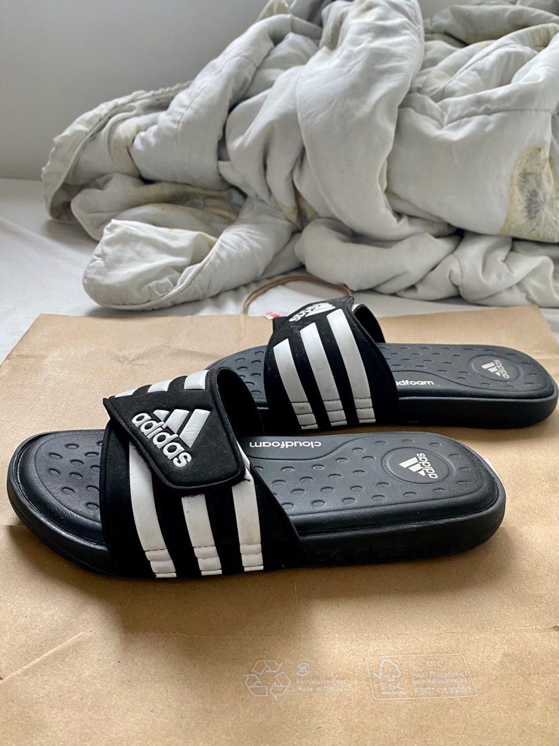 Original Adidas Slides, Men's Fashion, Footwear, Slippers & Slides on ...