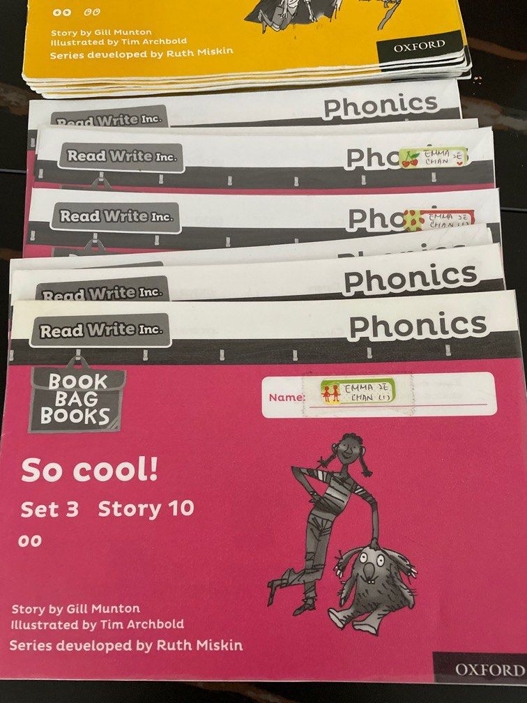 Oxford RWI red book set, 興趣及遊戲, 書本 & 文具, 教科書 - Carousell