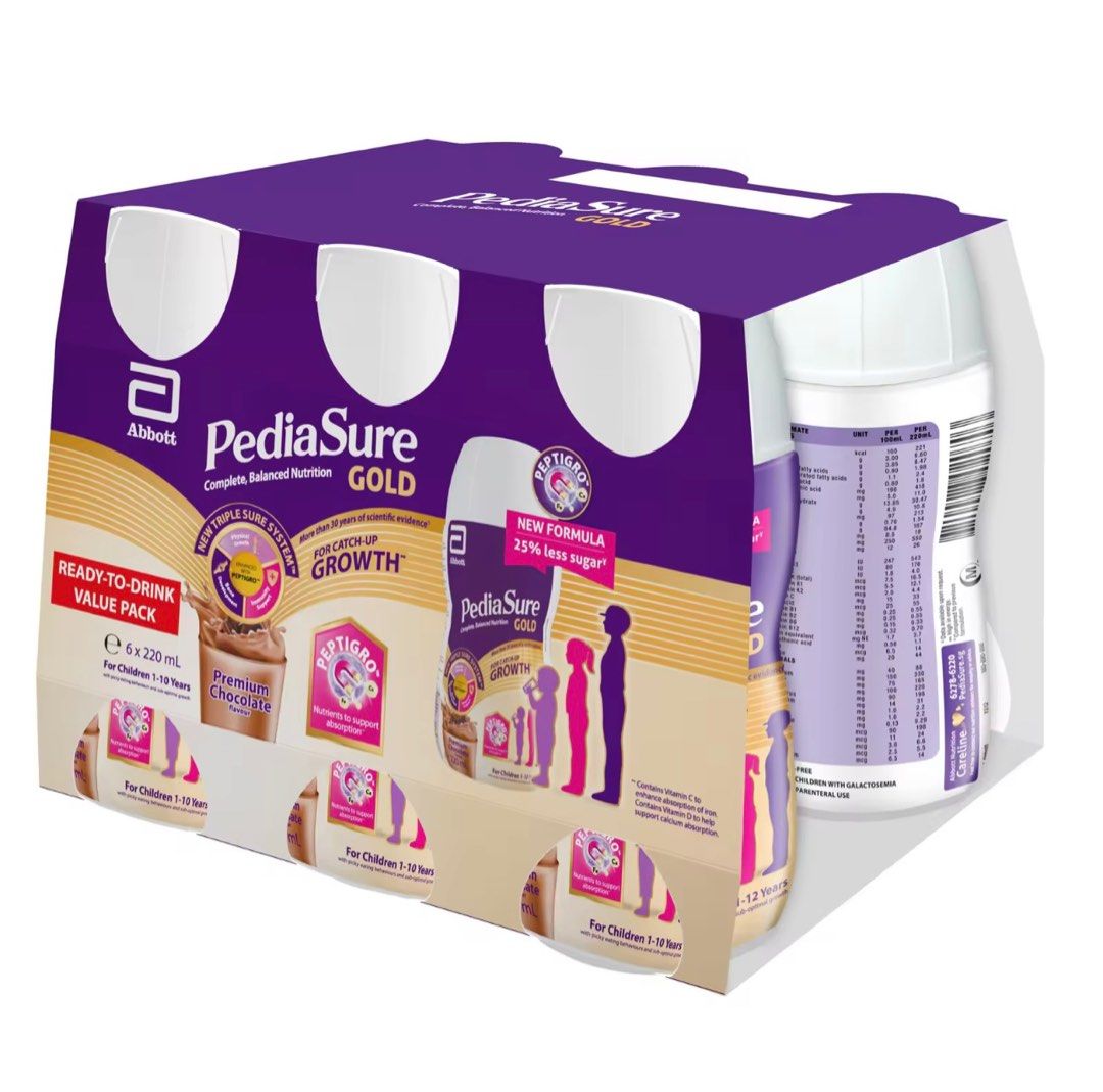 Pediasure Ready to Drink (RTD) - Premium Chocolate, Babies & Kids ...