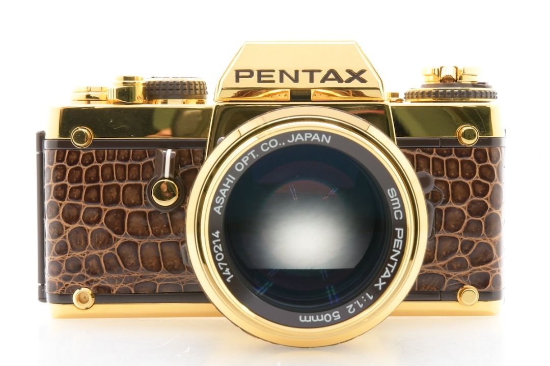 PENTAX LX GOLD + smc PENTAX 50mm F1.2, 攝影器材, 鏡頭及裝備 - Carousell