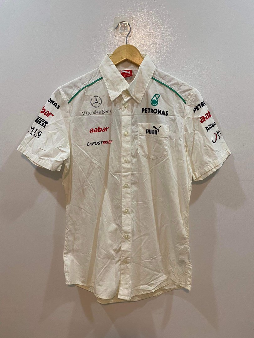 Petronas AMG Racing by Puma Polo shirt, Men's Fashion, Tops & Sets ...