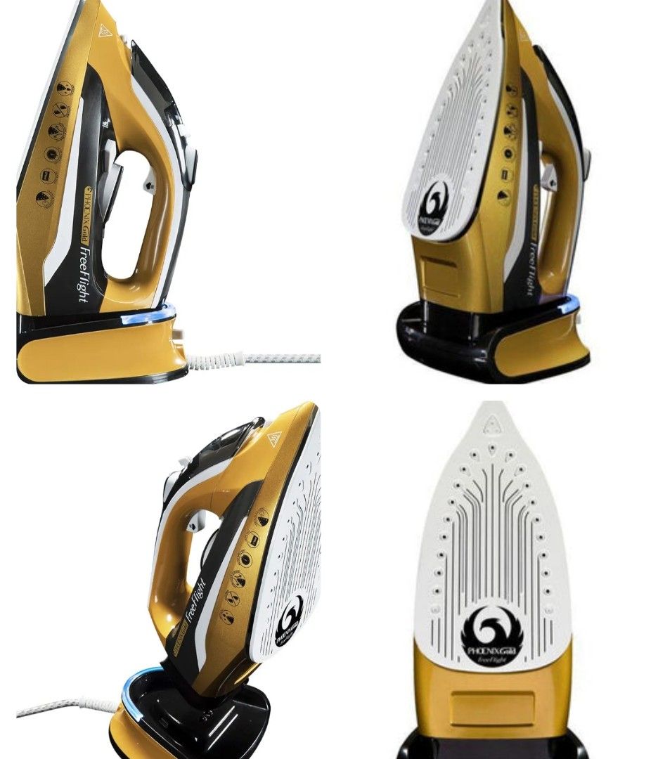 PHEONIX GOLD FREE FLIGHT CORDLESS IRON | The Powerful, Cordless Ceramic ...
