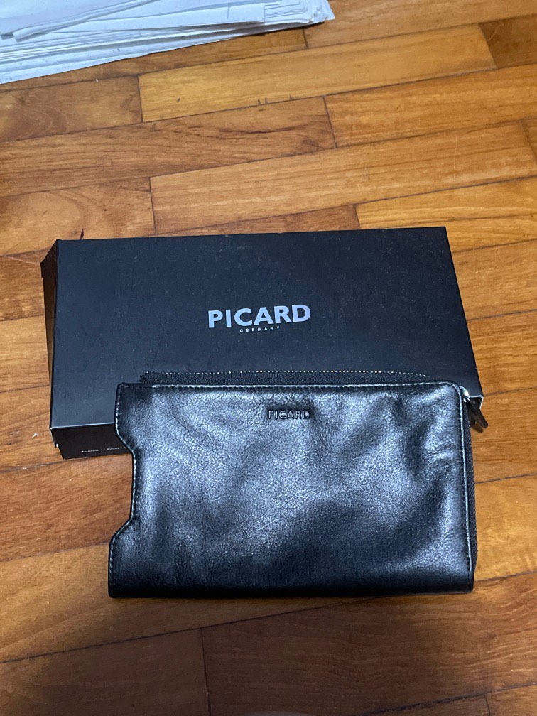 Picard black pouch, Women's Fashion, Bags & Wallets, Purses & Pouches ...