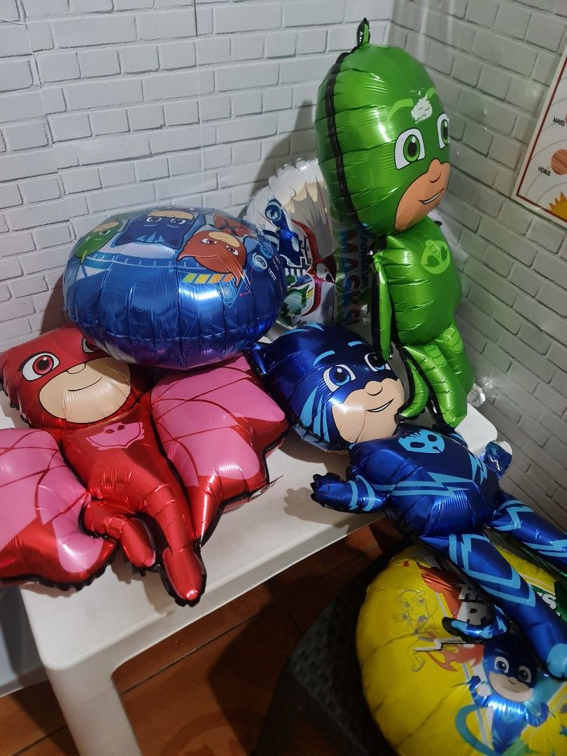 PJ Mask Balloons, Hobbies & Toys, Toys & Games on Carousell