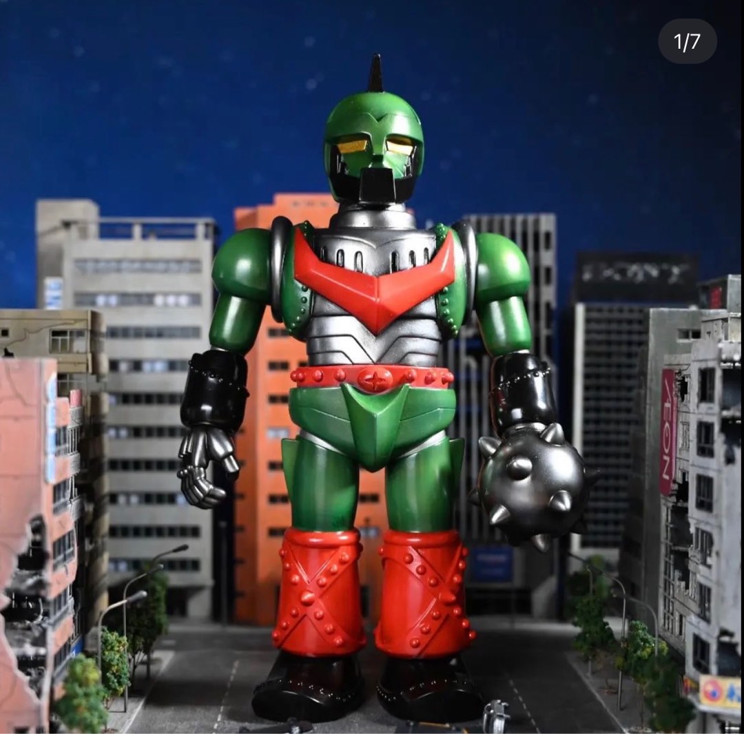 planetxasia planet x IRON SPARTAN the UFO Warrior series sofubi sofuvi 搪膠, 興趣及遊戲, 玩具 & 遊戲類 ...