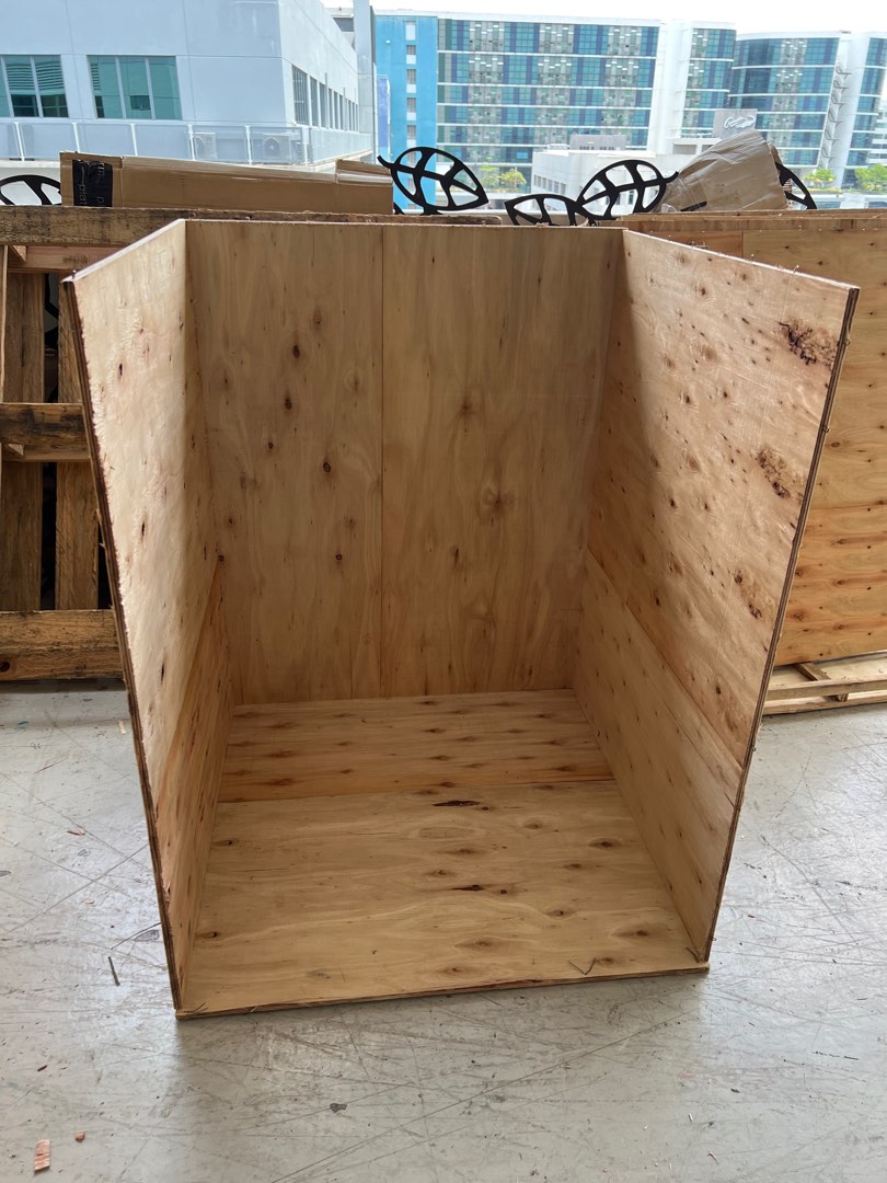 Plywood box, Furniture & Home Living, Home Improvement & Organisation ...