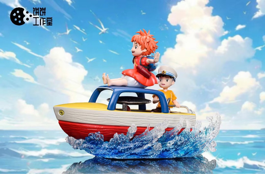 [PO] Ponyo|Sosuke & Ponyo On Boat, Hobbies & Toys, Toys & Games on ...