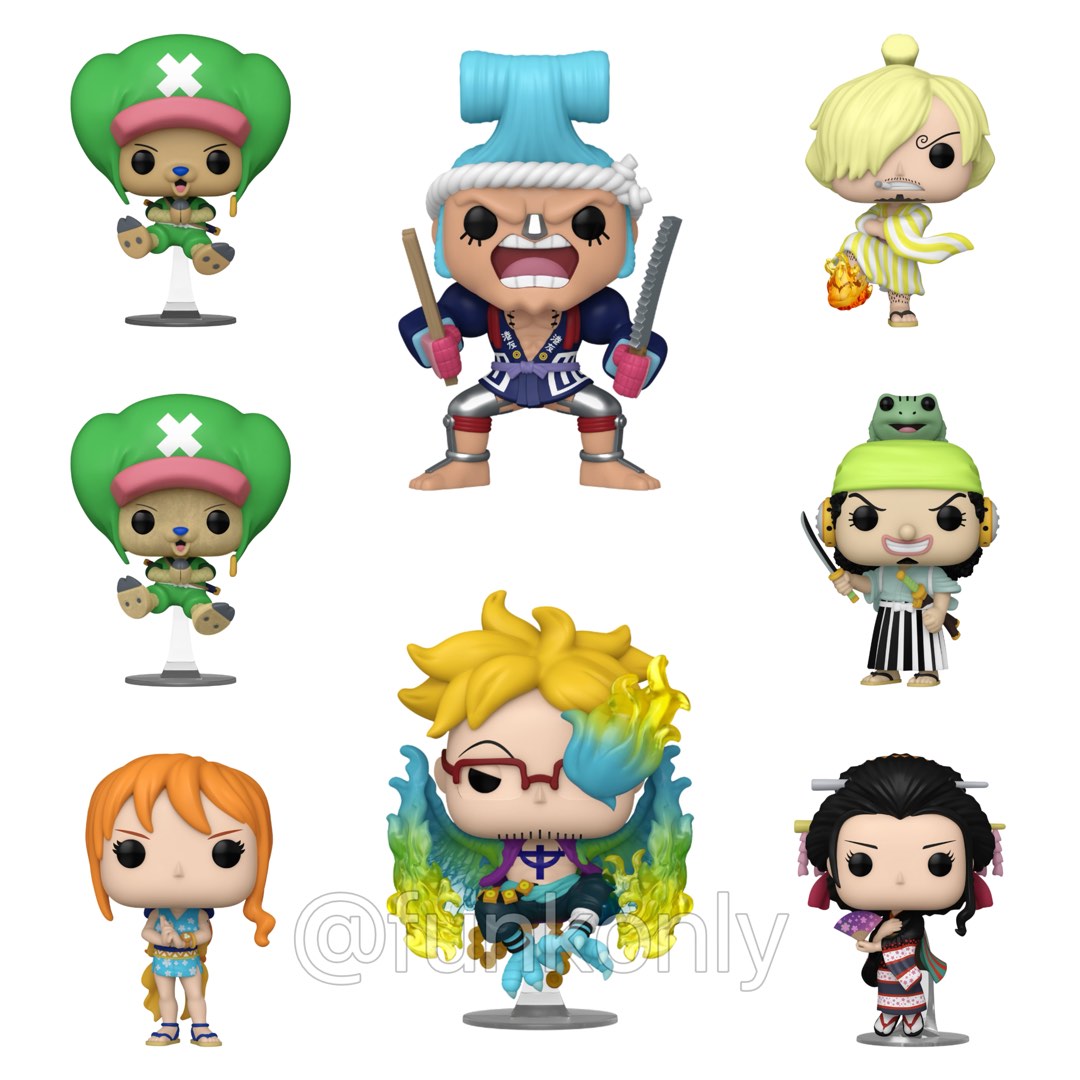 [PO] One Piece (Wano Arc) Pop! Vinyl Figures - Chopper Chopperemon #1471 Flocked Funko Exclusive ...